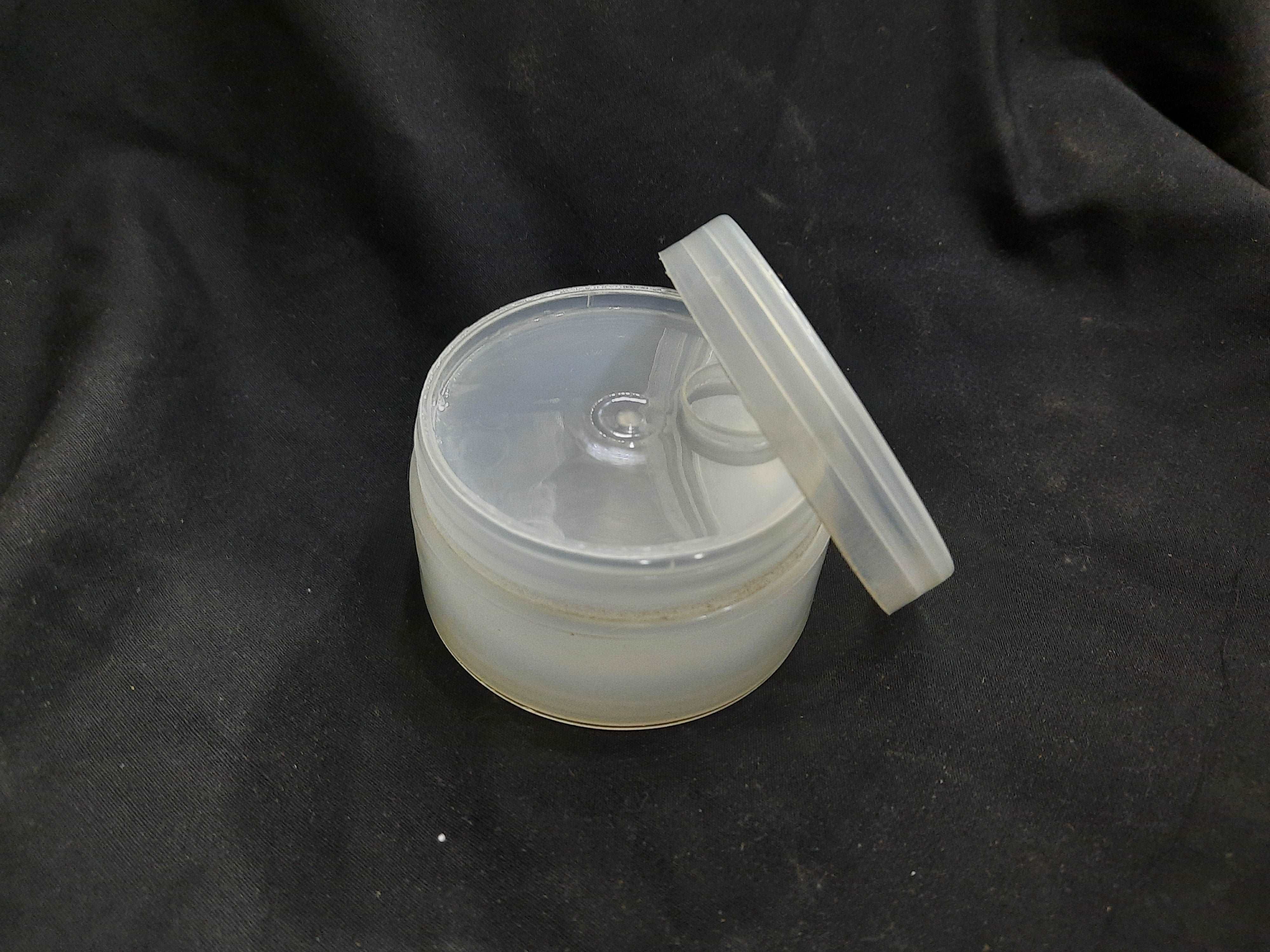 100g Transparent Jar with Seal – Hamza Cosmetics