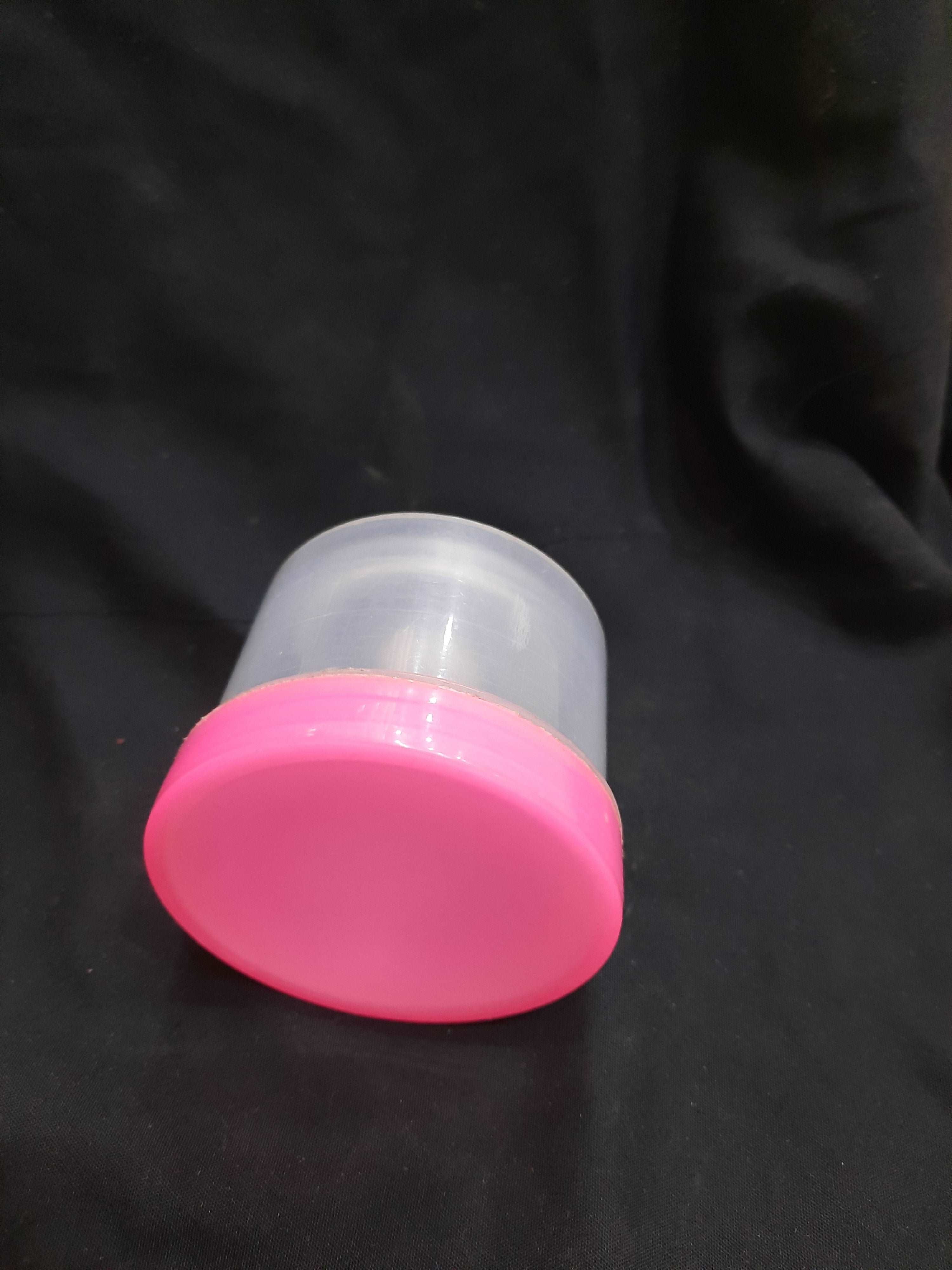 100g Transparent/Pink Jar – Hamza Cosmetics